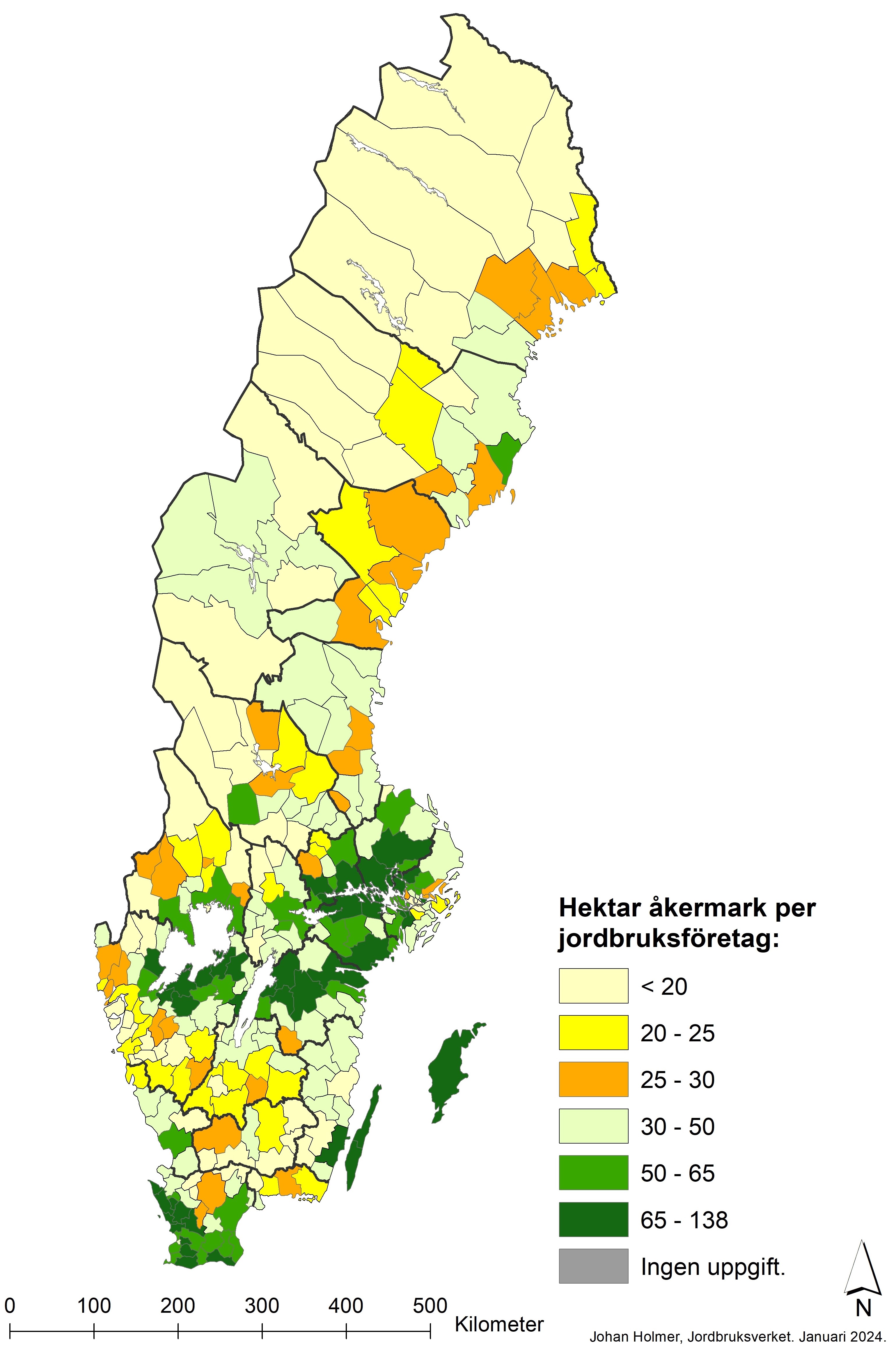 Jordbruksmarkens användning 2023. Slutlig statistik - Jordbruksverket.se